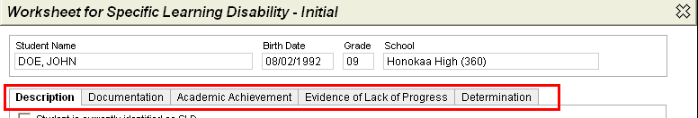 Finding the SLD Form