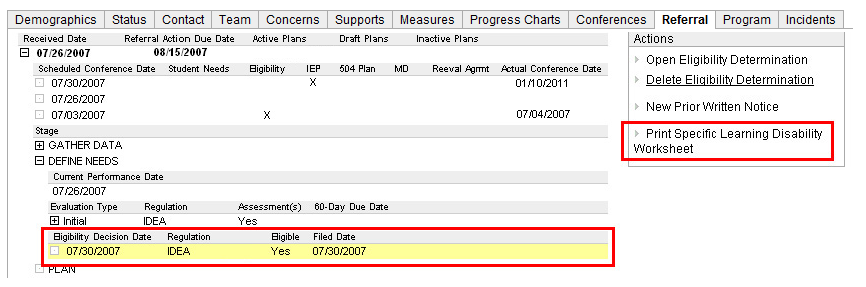 Printing the SLD Form